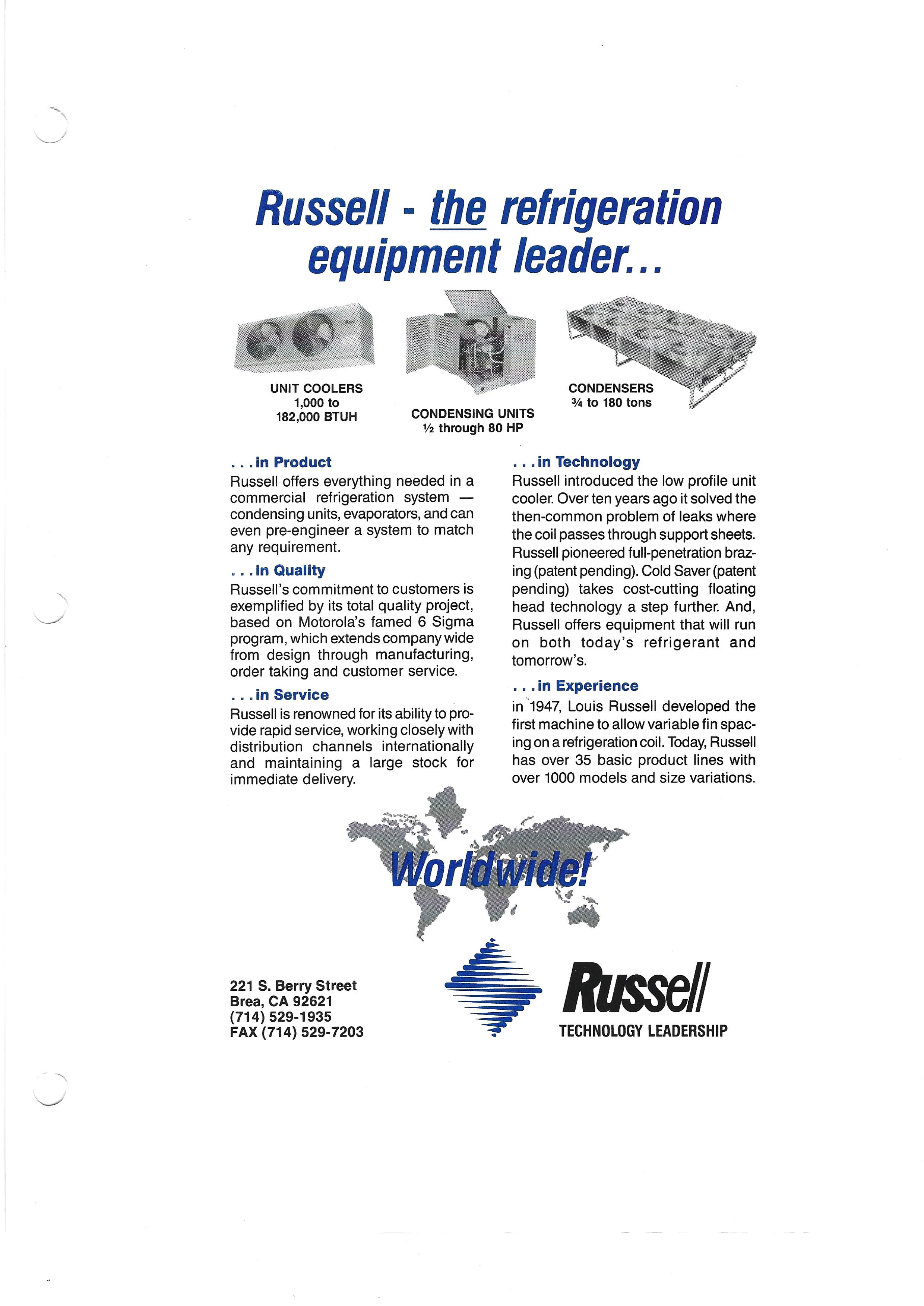 Russell - 75 Anniversary